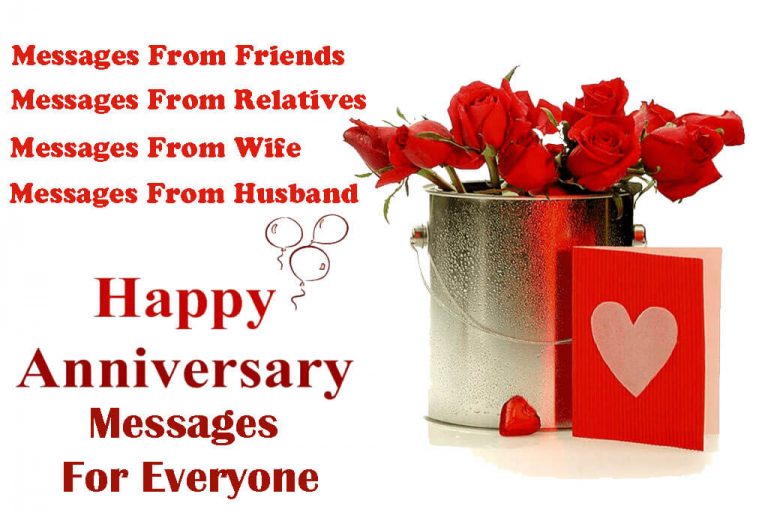 Happy Anniversary Message For Everyone - To Make Their Day