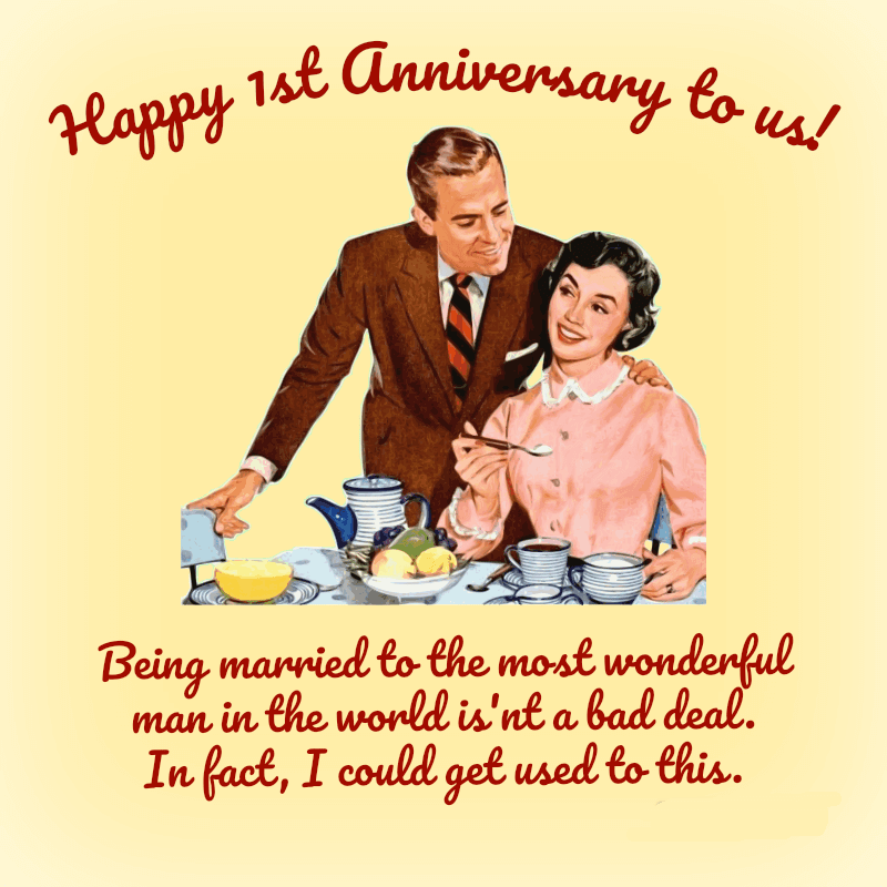Happy 1st Anniversary Images For Husband Wife And Couples