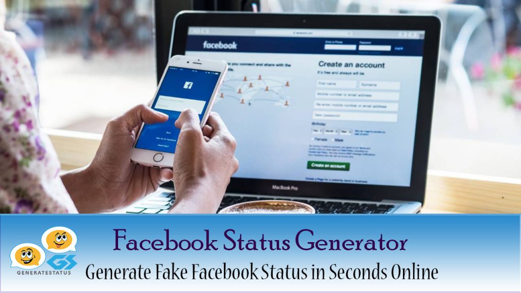 Facebook Status Generator - Generate Fake Facebook Status Online